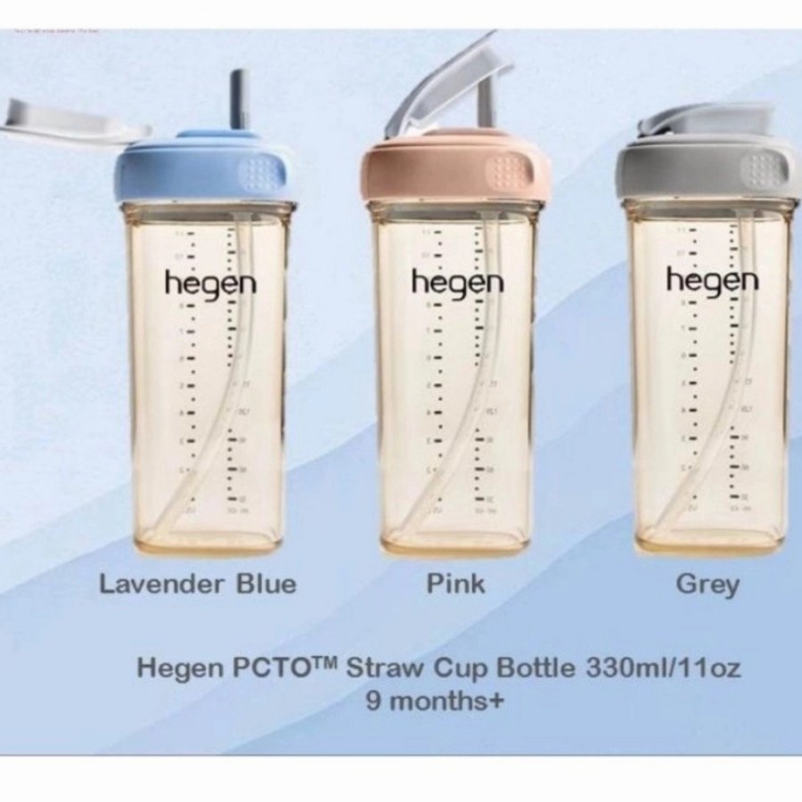 Jual HEGEN PCTO STRAW CUP BOTTLE PPSU 330ML/BOTOL MINUM BAYI DAN ANAK | Shopee Indonesia