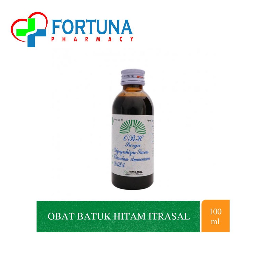 Jual OBH SURYA ITRASAL SIRUP OBAT BATUK BERDAHAK ISI 100 ML | Shopee ...