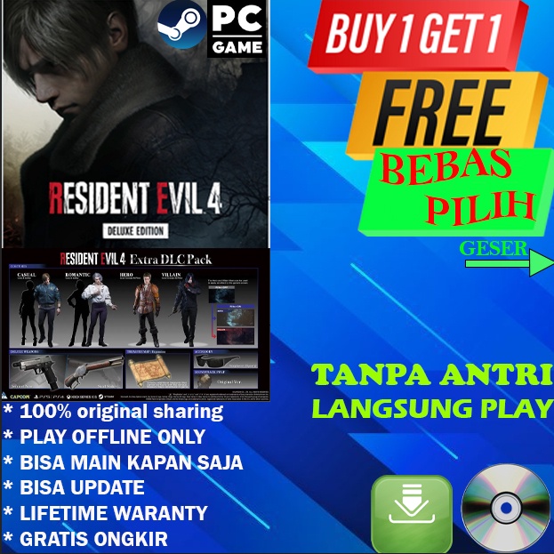 Jual Resident Evil 4 REMAKE RE 4 Remake Deluxe Edition PC | Shopee Indonesia