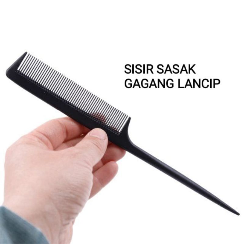 Jual Sisir Sasak Gagang Lancip - Sisir Salon Hairstyling Blow Konde Rambut | Shopee Indonesia