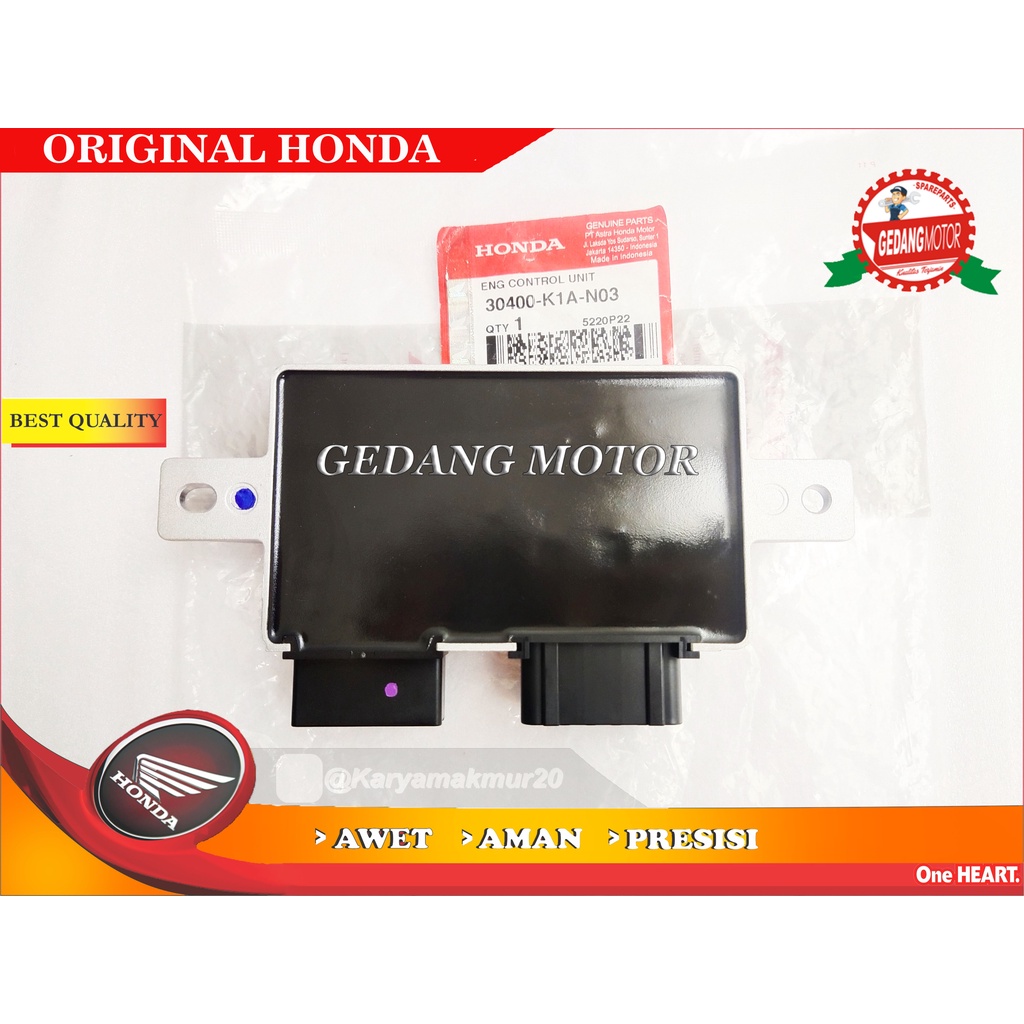 Jual ECU BEAT NON ISS 2020 2021 BEAT STREET ORI AHM 30400-K1A-N03 ...