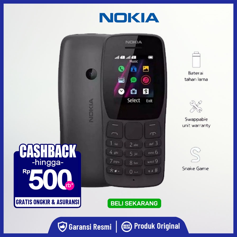 Jual Nokia 105 2022 Simba Handphone Jadul Hp Jadul Murah | Shopee Indonesia