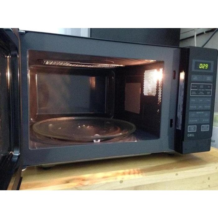 Jual Sharp Microwave Oven Grill Digital Low Watt 25 Liter R 728KIN Kaca ...