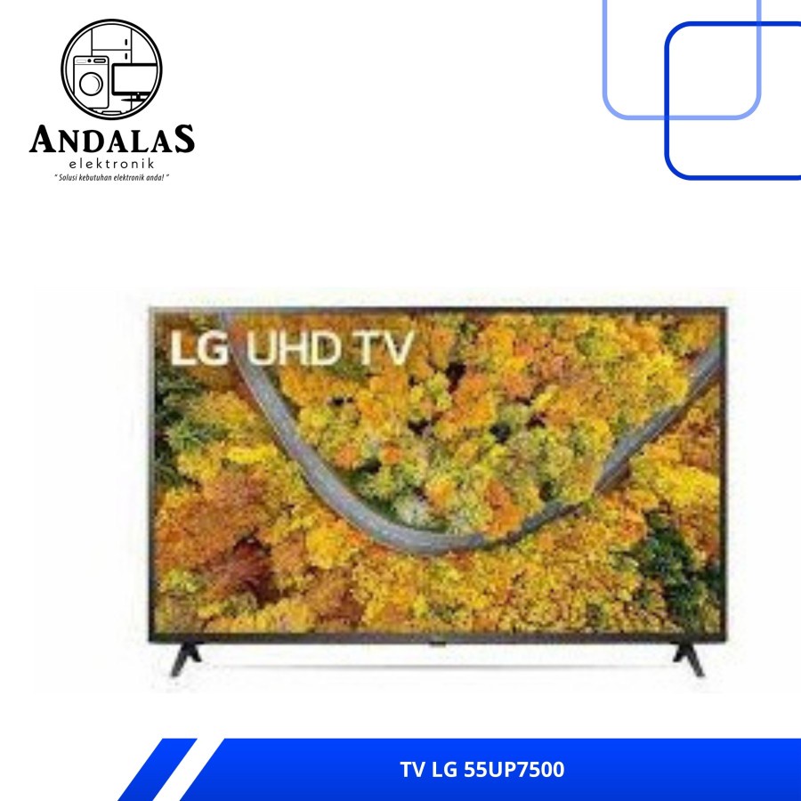 Jual LG Smart TV 4K 55 inch UQ75 4K Smart TV LG 55UQ7550 55 ...