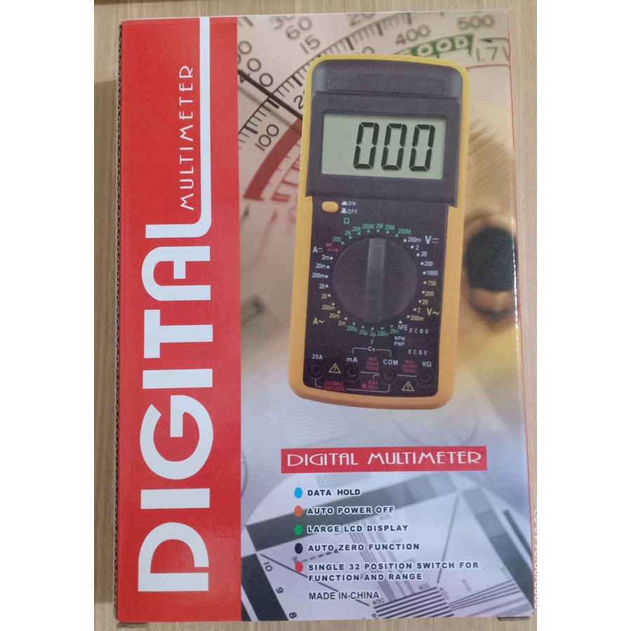 Jual MULTITESTER DIGITAL 9205 EPIC COME BACK / MULTI TESTER DIGITAL ...