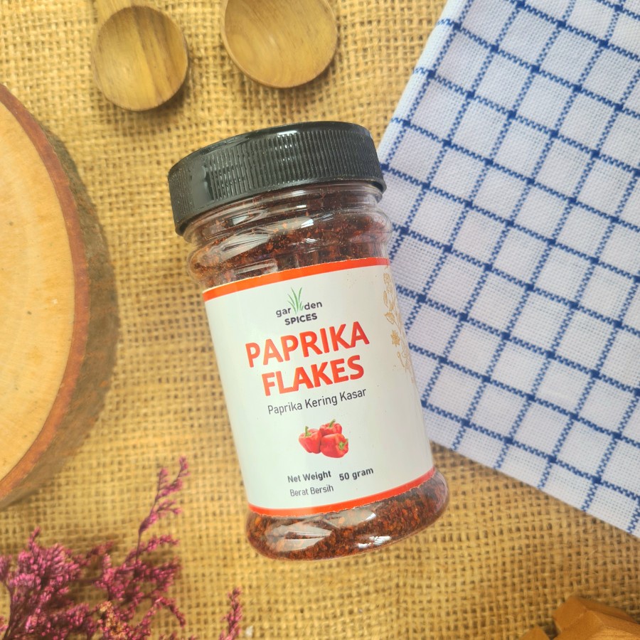 Jual Garden Spices Bumbu Kemasan Botol - Paprika Kering Kasar (50 gram ...