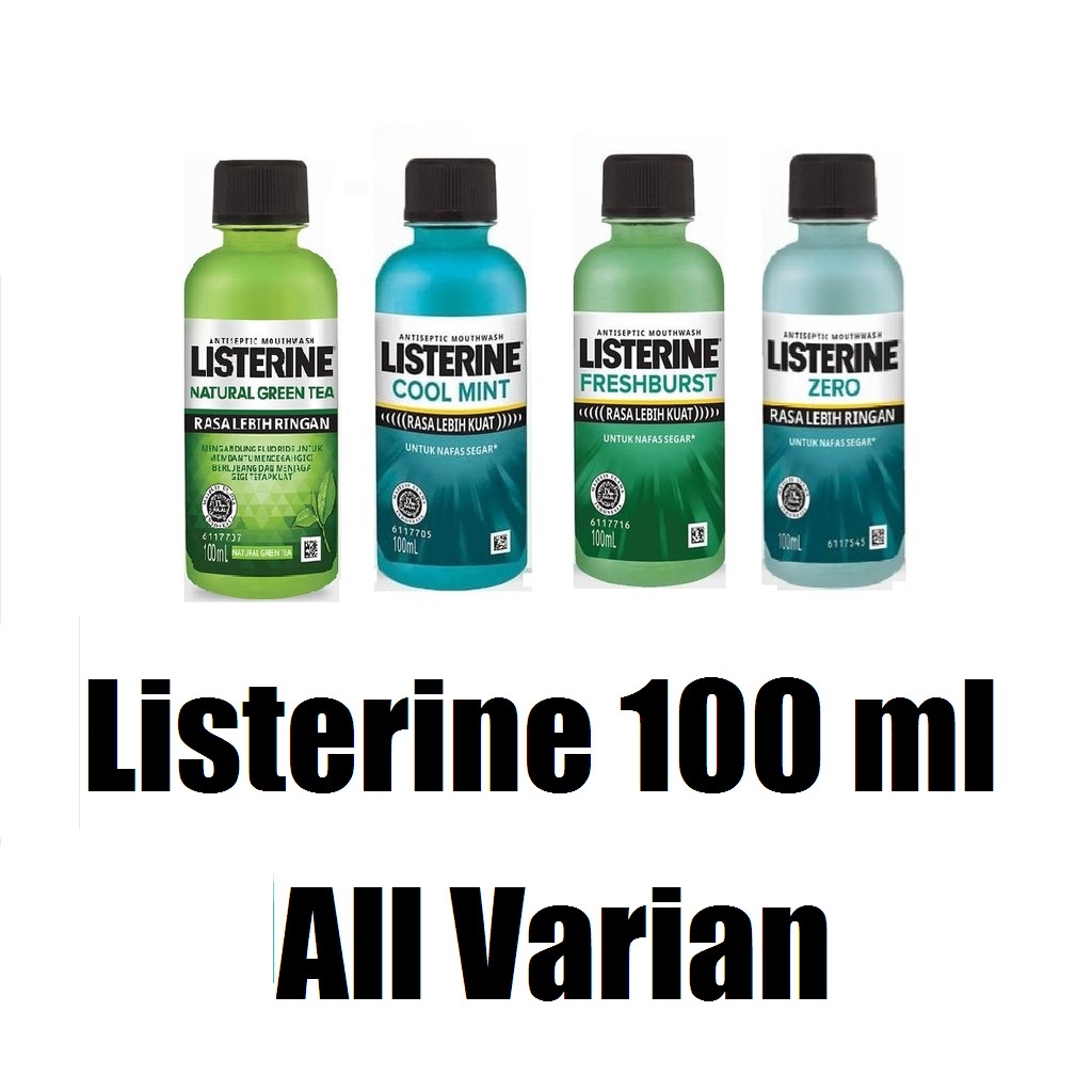 Jual Listerine 100 ml All Varian - Listerine Obat Kumur - Listerine ...