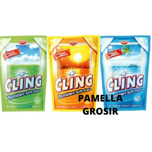 Jual Cling Pembersih Kaca 425ml Refill (KEMASAN BARU) | Shopee Indonesia