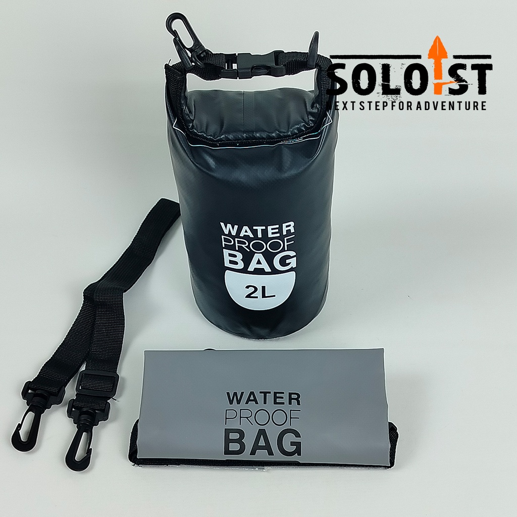 Jual DRY BAG 2L WATERPROOF / TAS ANTI AIR 2L / PERALATAN MANCING | Shopee Indonesia