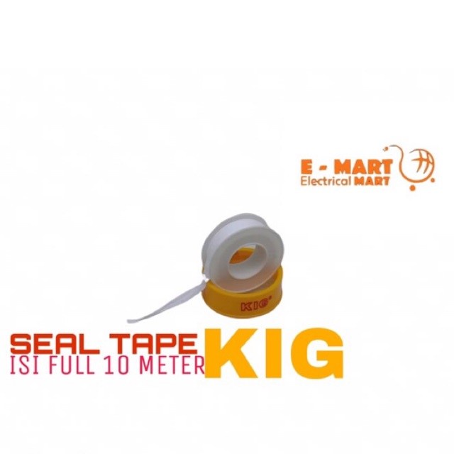 Jual Seal Tape Pompa KIG 10 Meter MODEL ONDA Siltip Isolasi Sealtape ...