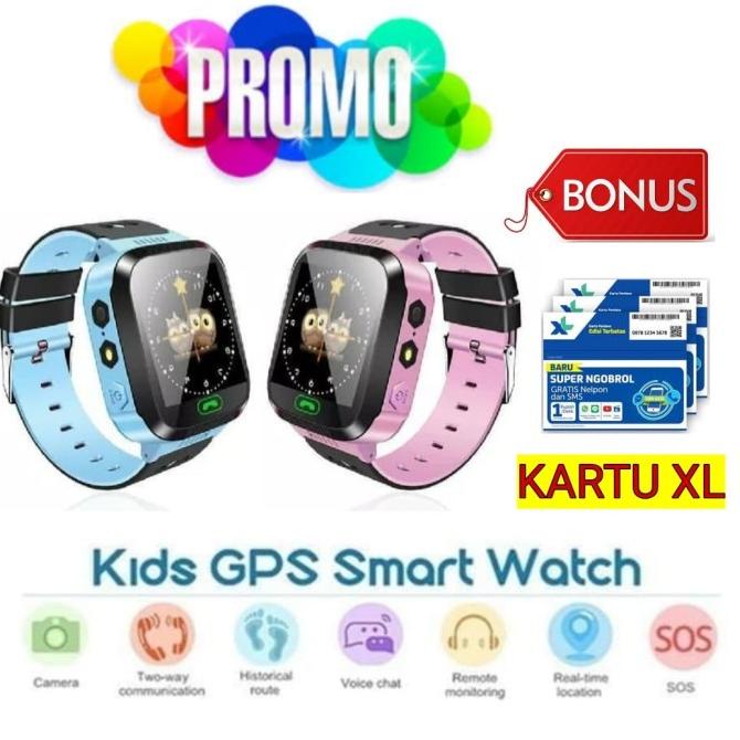 Jual JAM TANGAN ANAK GPS TRACKER FOR KIDS SMARTWATCH | Shopee Indonesia