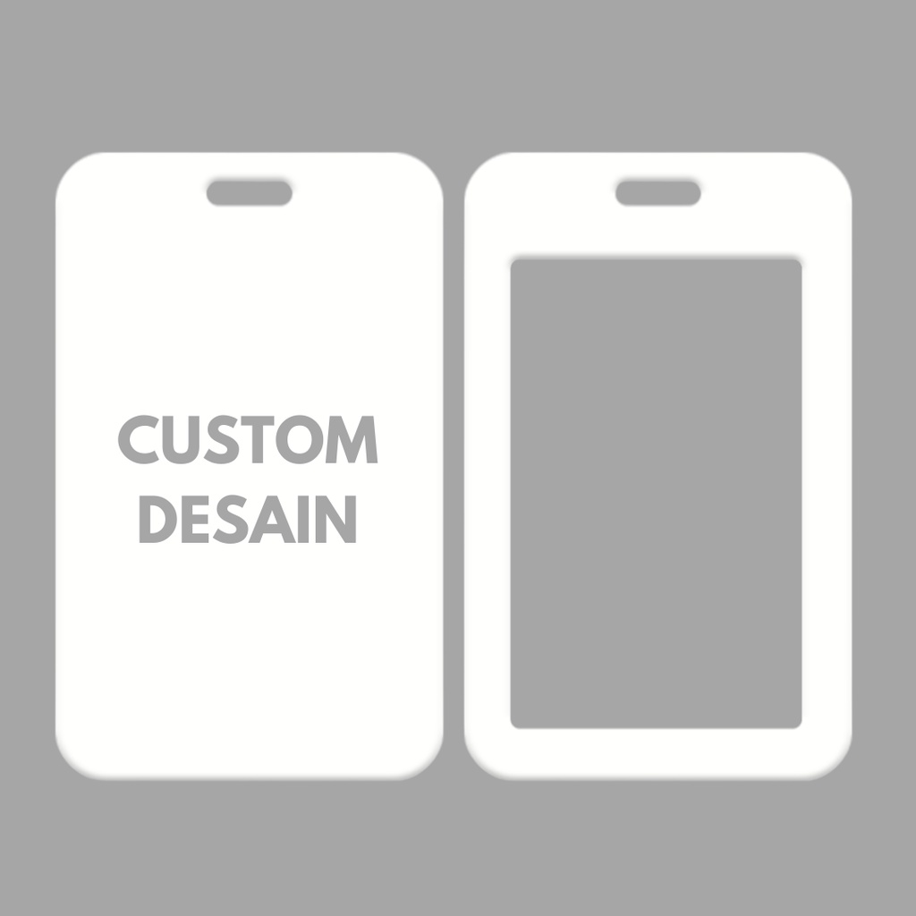 Jual CARD HOLDER CUSTOM / CARD HOLDER CUSTOM NAMA / CARD HOLDER CUSTOM ...