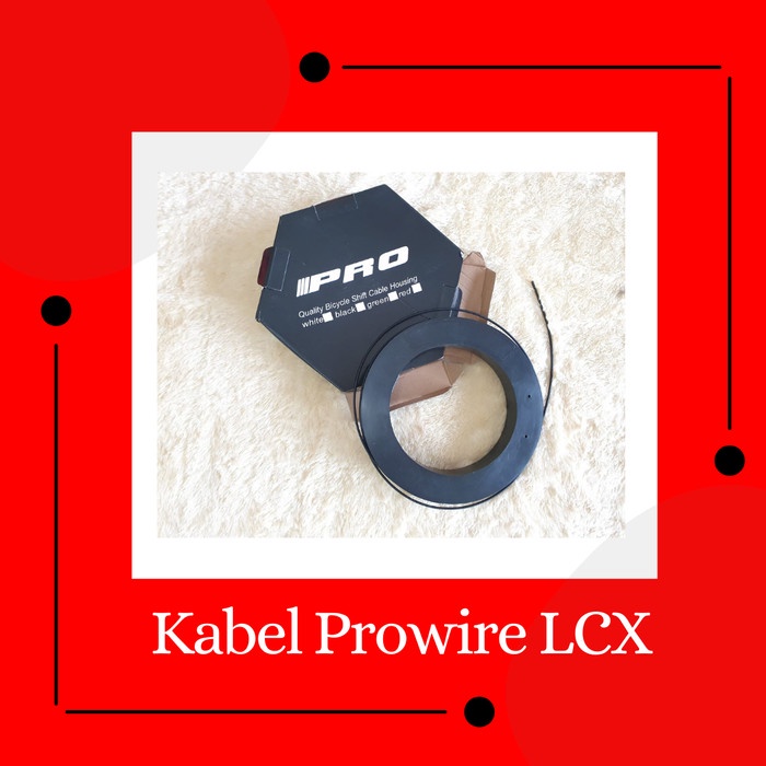 Jual Kabel Prowire LCX Cable Housing Jagwire Outer Shifter Hitam per ...