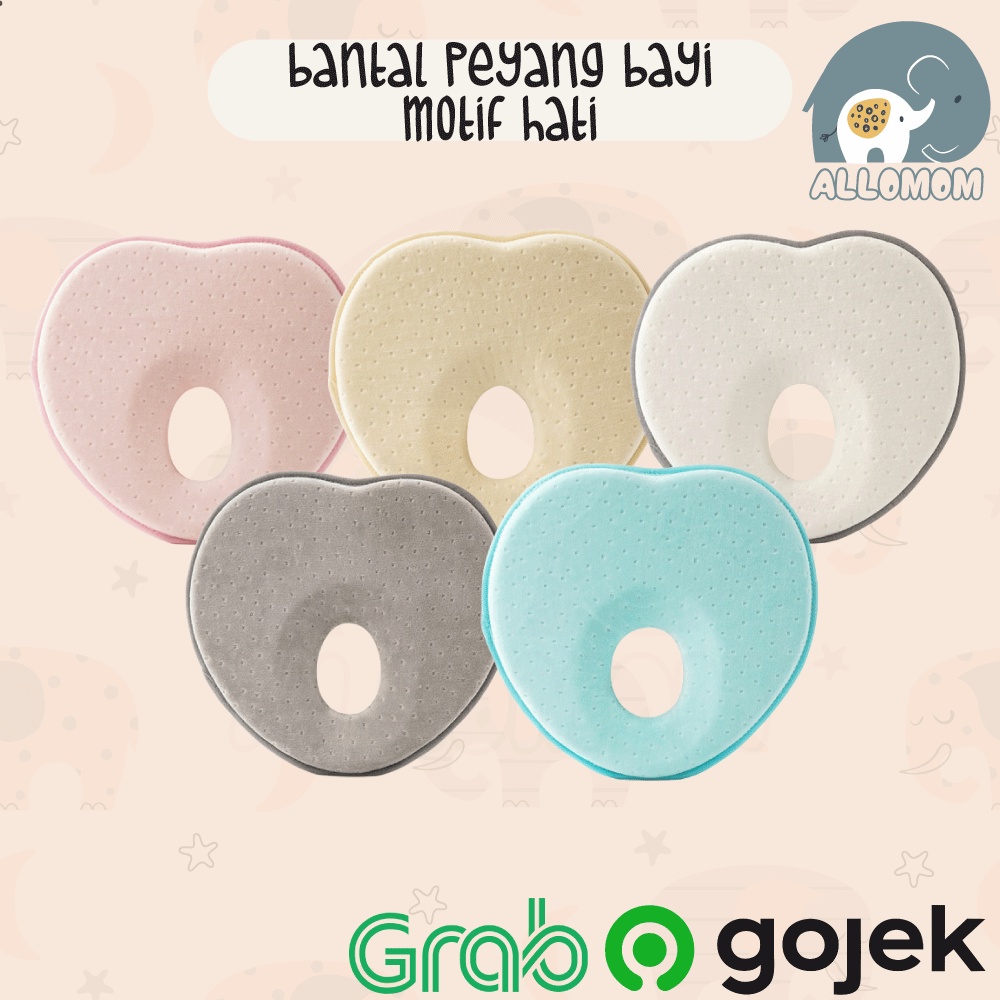 Jual BANTAL PEYANG BAYI NEWBORN PILLOW BENTUK HATI | Shopee Indonesia