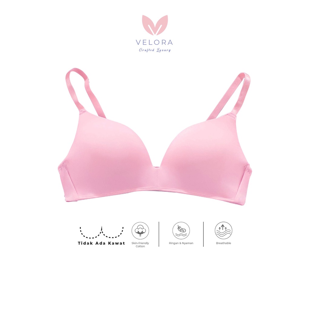 Jual Velora - Bra Tanpa Kawat | Seamless Bra | Sport Bra | Push Up Bra ...