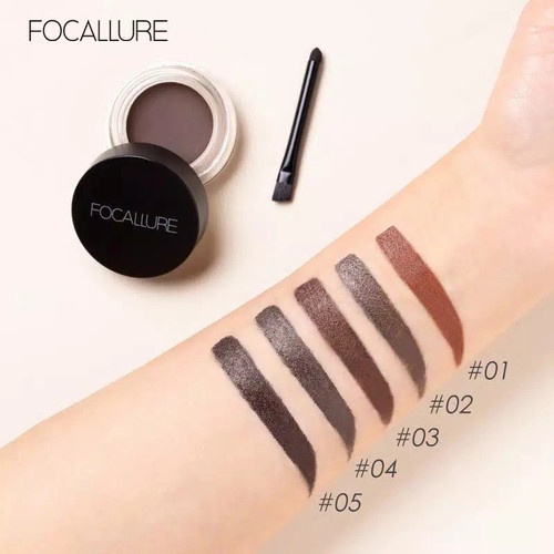 Jual Focallure Eyebrow Cream Eye Brow Pomade Pensil Alis Gel | Shopee ...