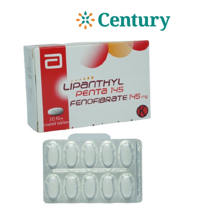 Jual LIPANTYL PENTA 145 MG 1 BLISTER ISI 10 KAPSUL / FENOFIBRATE ...