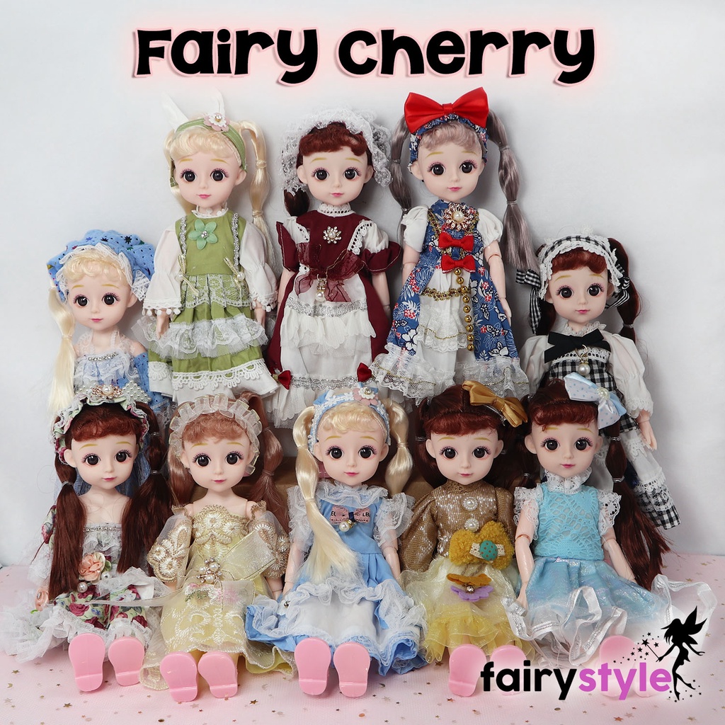 Jual Boneka Fairy Cherry BJD Pivotal Ukuran 1/6 (30cm) - Princess Doll ...