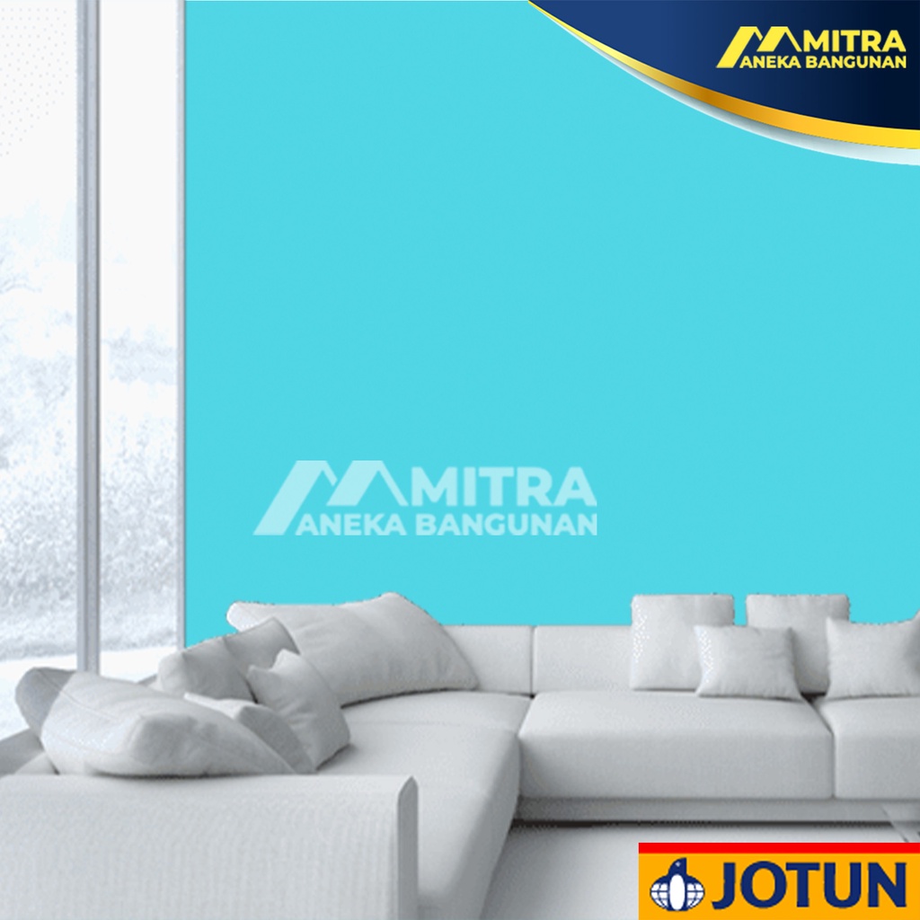 Jual CAT TEMBOK JOTUN INTERIOR EKSTERIOR SUMMER BREEZE 5169 / BIRU ...