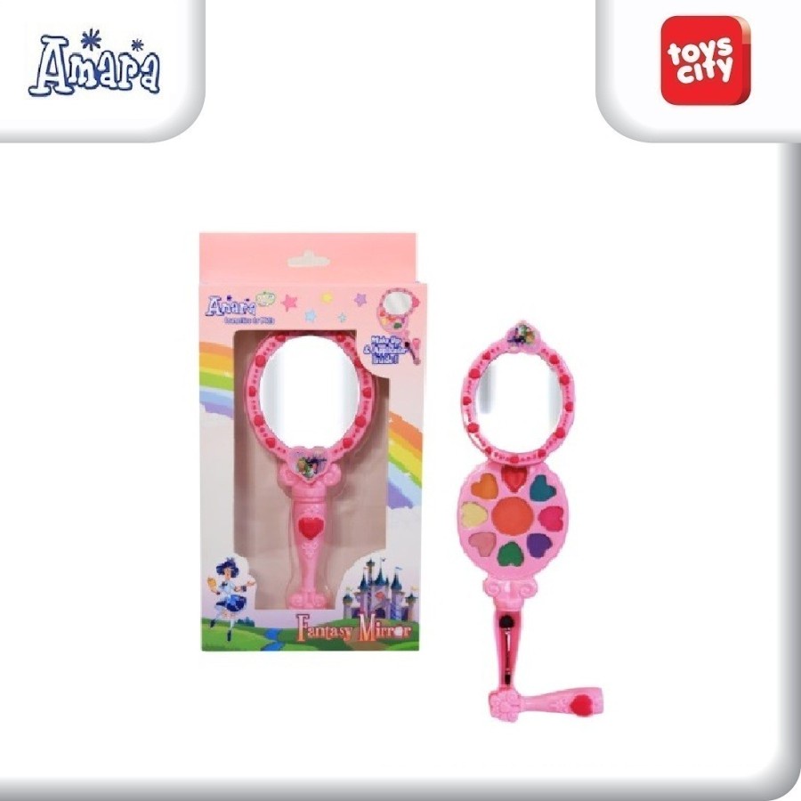 Jual AMARA Fantasy Mirror Make Up & Applicator Inside! Mainan Make Up ...