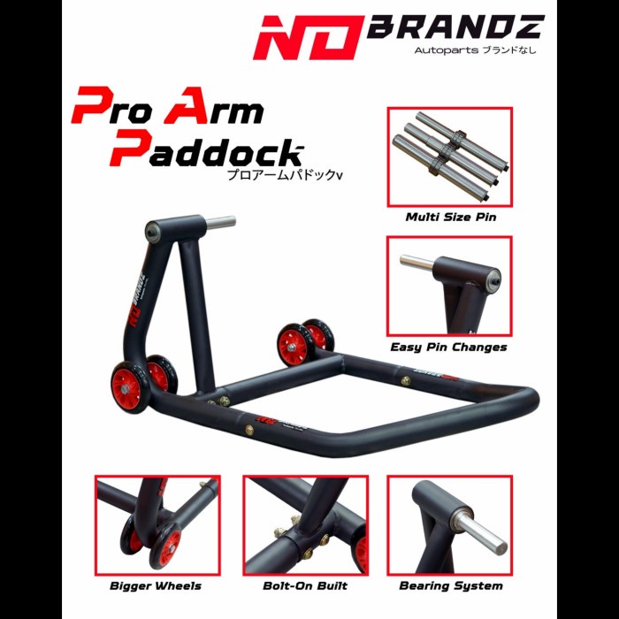 Jual Standar Paddock Single Mono Arm Kawasaki Ninja H2 H2R | Shopee ...