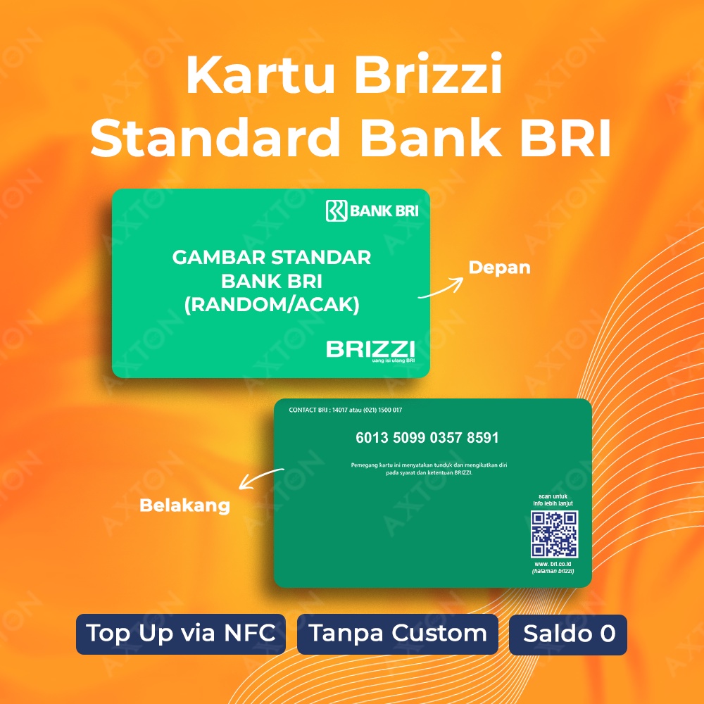 Jual KARTU STANDAR BANK E MONEY E TOLL BRIZZI BRI FLAZZ BCA GEN 2 ...