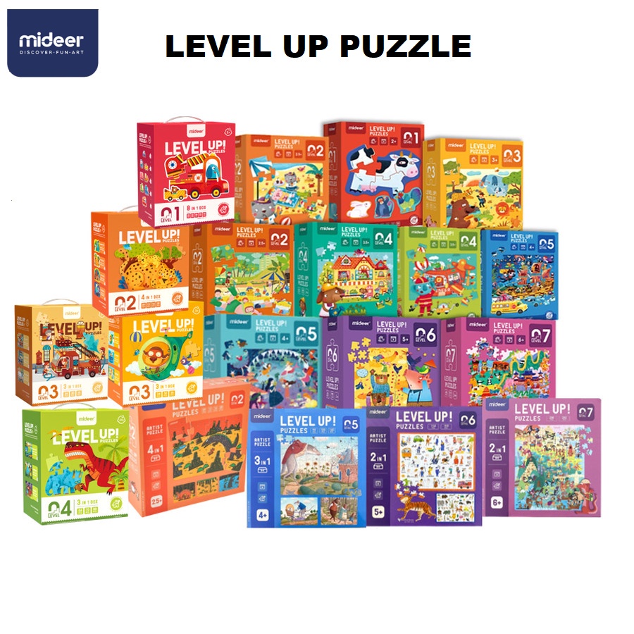 Jual Mideer Level Up Puzzle Level 3 (PRINCESS, FREE NAVIGASI, BUSY COMMUNITY, BEGINNER, ARTIST ...
