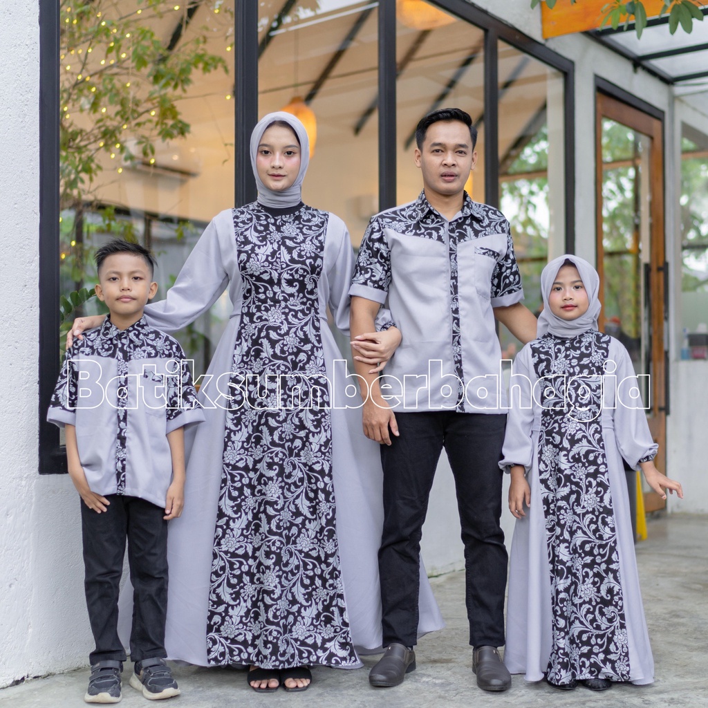 Jual Couple keluarga syari muslimah dress gamis couple baju couple ...