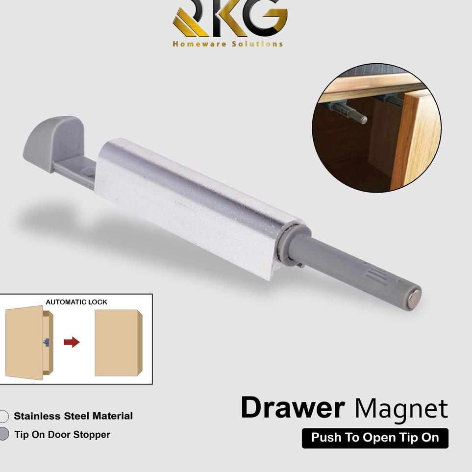 Jual STAR RKG Push To Open Tip On Magnet Self Rebounder Premium Damper ...