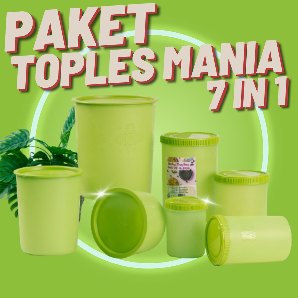Jual PAKET TOPLES MANIA 7 IN 1 HIJAU ( RUBY + TRIO SAVINA ) | Shopee ...