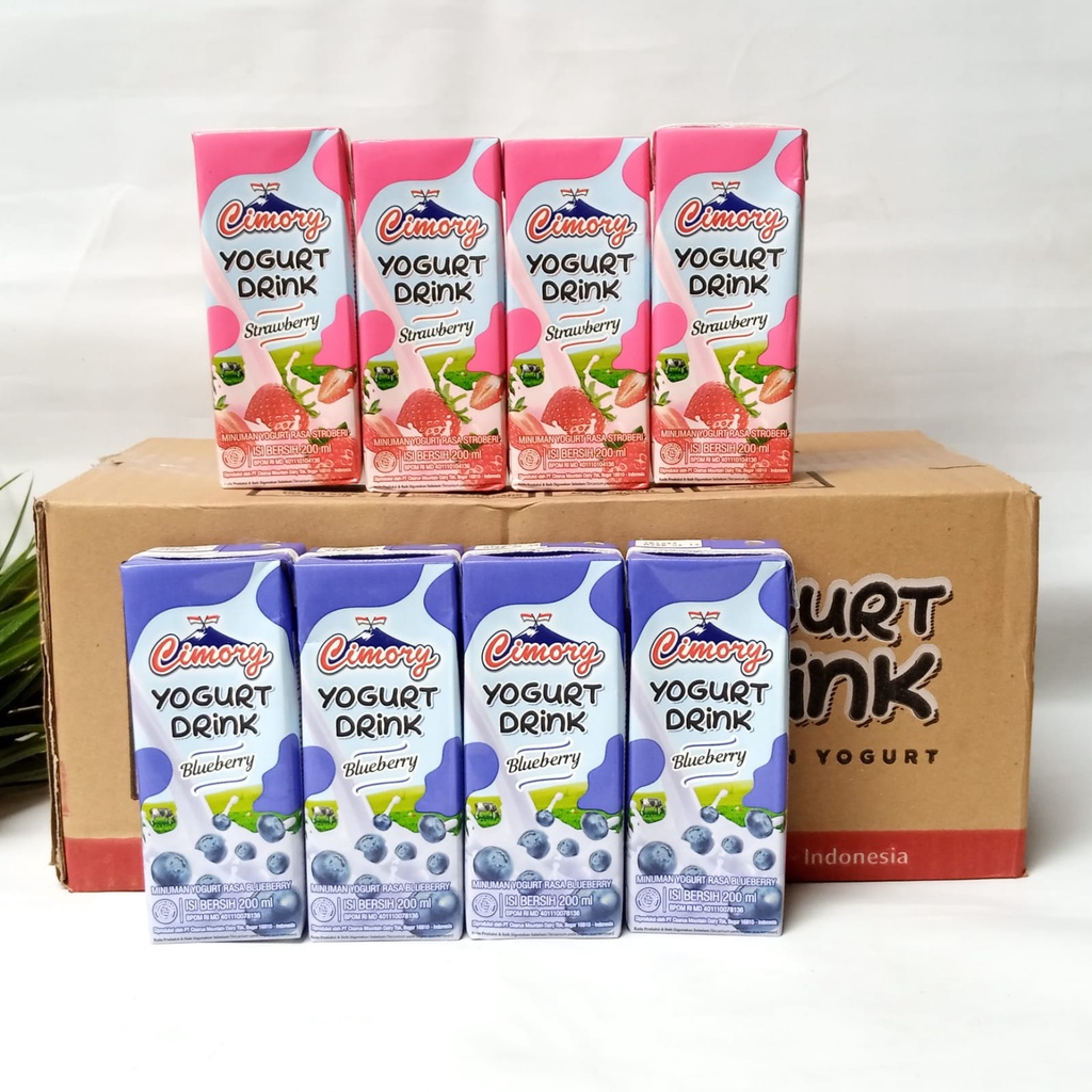 Jual Cimory Yogurt Drink 200ml karton isi 24 pcs (exp OKTOBER 2025) | Shopee Indonesia