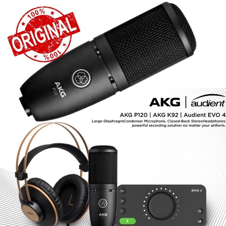 Jual PAKET STUDIO REKAMAN AKG ORIGINAL . | Shopee Indonesia