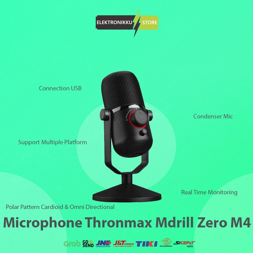 Jual Mic Mikrofon USB Thronmax Mdrill Zero M4 Microphone Condenser ...