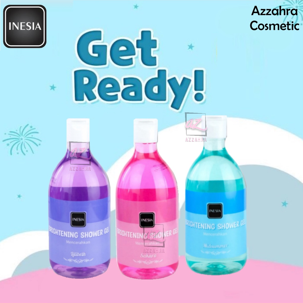 Jual INESIA Brightening Shower Gel 300ml | Shopee Indonesia