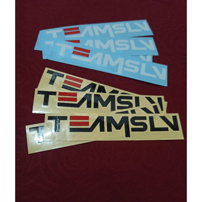Jual STIKER / STICKER TEAMSLV RACING stike cutting viral | Shopee Indonesia