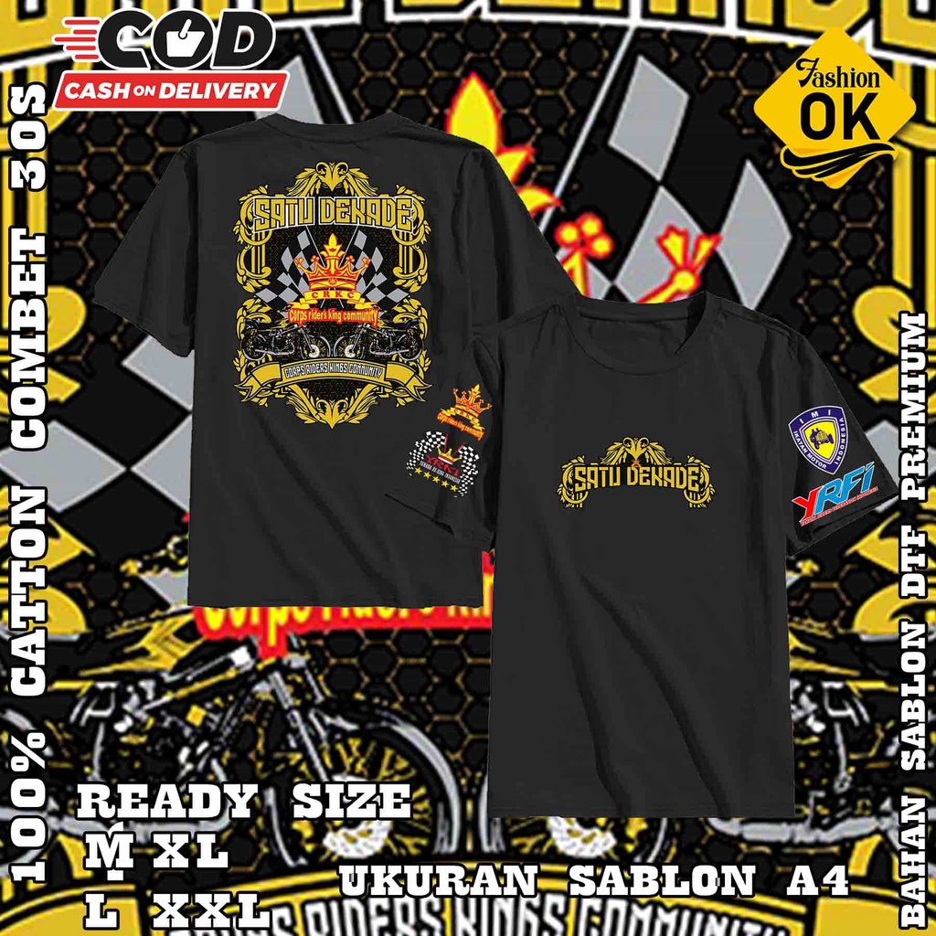 Jual KAOS SATU DEKADE CRKC//KAOS RX KING ORIGINAL 2023 | Shopee Indonesia Jual KAOS SATU DEKADE CRKC//KAOS RX KING ORIGINAL 2023 | Shopee Indonesia
