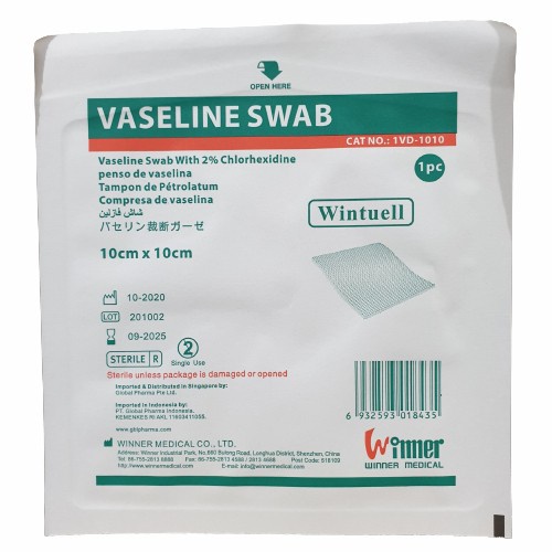 Jual Vaseline Swab 10cm x 10cm Seperti Lomatuell Sofratulle Supratul ...