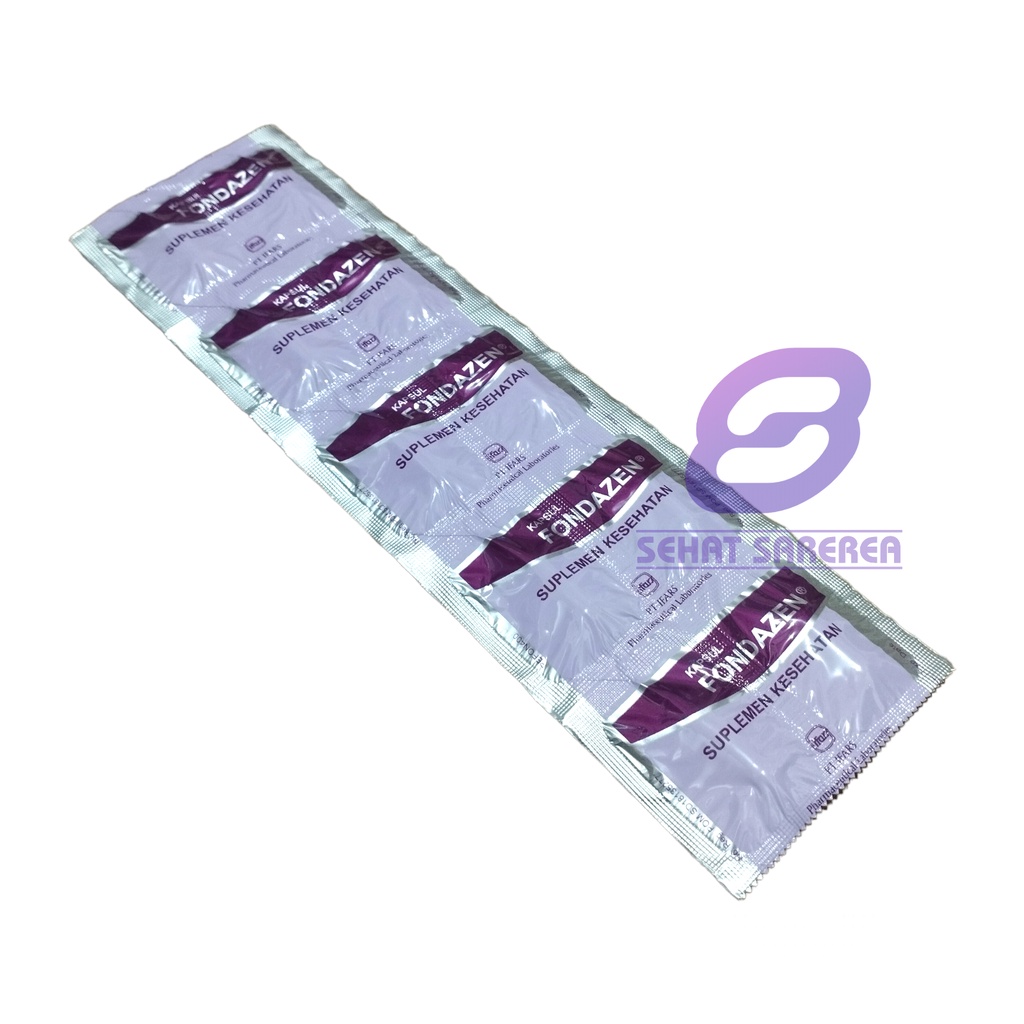 Jual Fondazen Strip 10 Kapsul Fe (zat besi) dan mineral | Shopee Indonesia