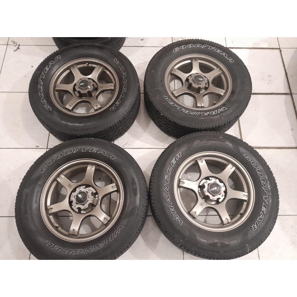 Jual Velg Mobil Pajero sport Ring 17x9 Pcd 6x139,7 + Ban Gt 265 65 R17 ...