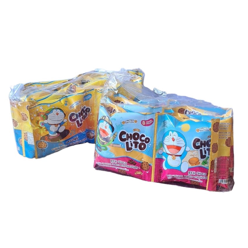 Jual MINI KUKIS CHOCOLITO COOKIES CHOCOCHIPS ISI 10 BUNGKUS 15GRAM ...
