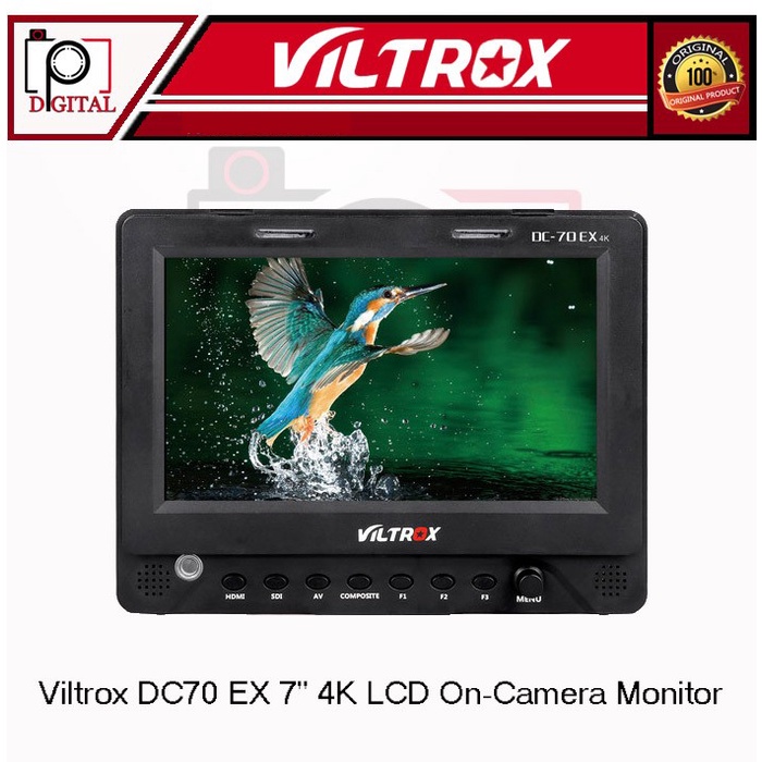 Jual VILTROX DC-70 EX 4K 7 Inch Professional HD SDI HDMI YUV AV Monitor ...