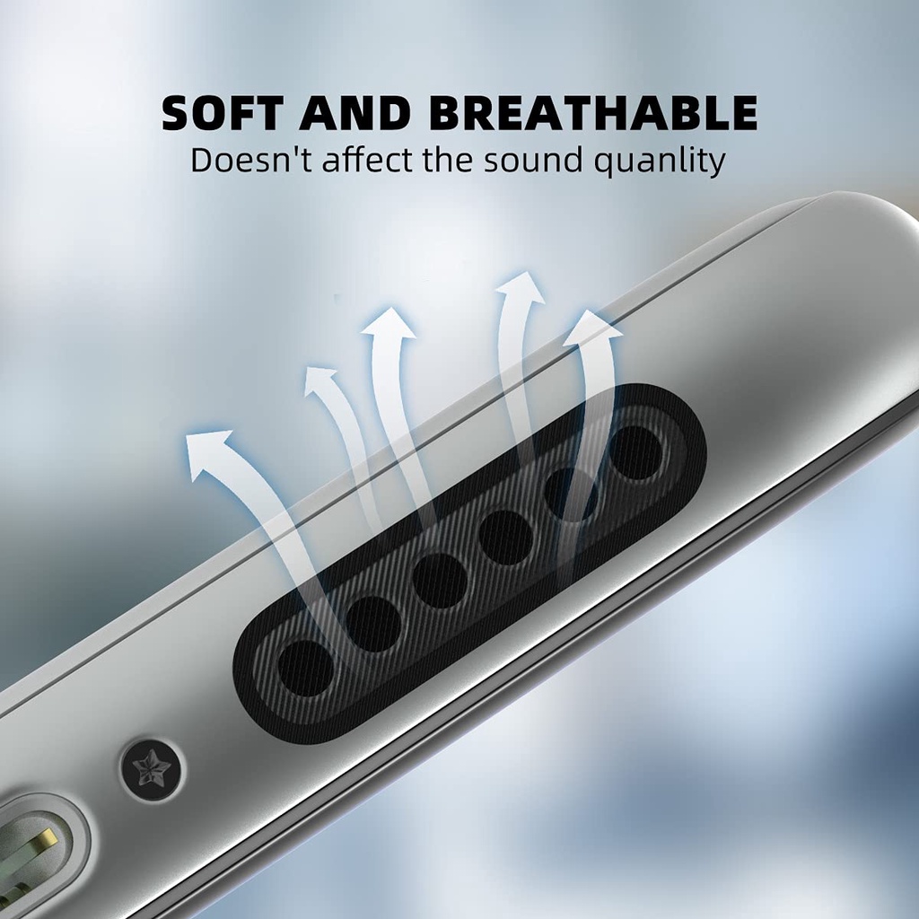 Jual 1 Pcs!! Micro Fiber Mobile Phone Dustproof Net Stickers Speaker ...
