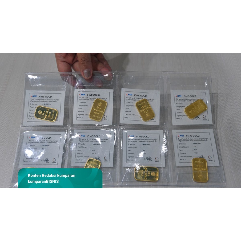 Jual Antam 1,2, 5, 10 gram Certi Lama Logam Mulia Emas Batangan 24 ...