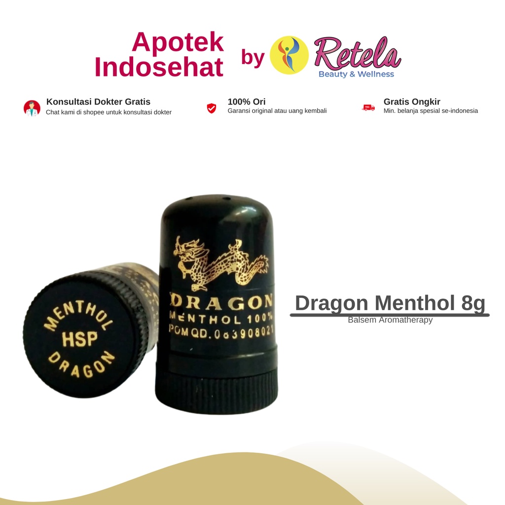 Jual DRAGON MENTHOL 100% 8GR | Shopee Indonesia