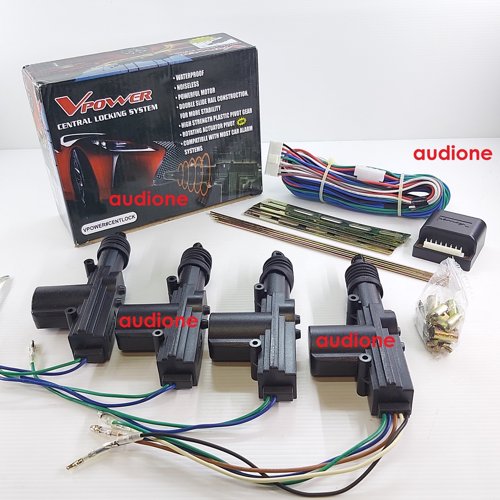 Jual Central Lock Mobil Universal 4 Pintu 1 set Komplit | Shopee Indonesia