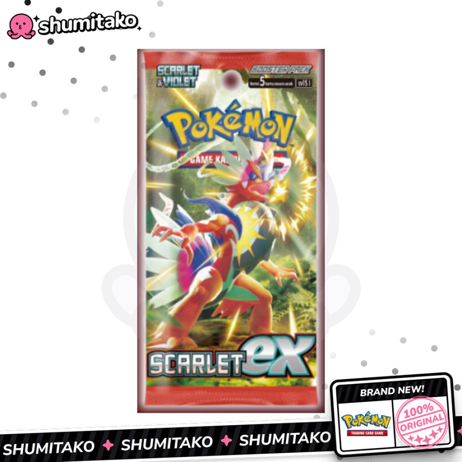 Jual Kartu Pokemon TCG Indonesia Scarlet SV1S Booster Pack | Shopee Indonesia