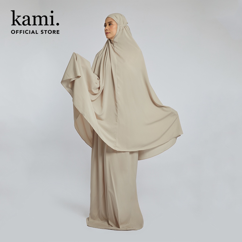 Jual Kami Travel Prayer Set Plain 2 Mukena Dewasa | Shopee Indonesia