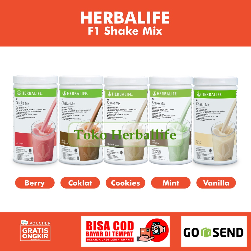 Jual Minuman Herbalife Shake-Herba life Shake-Herbalife Shake F1 ...