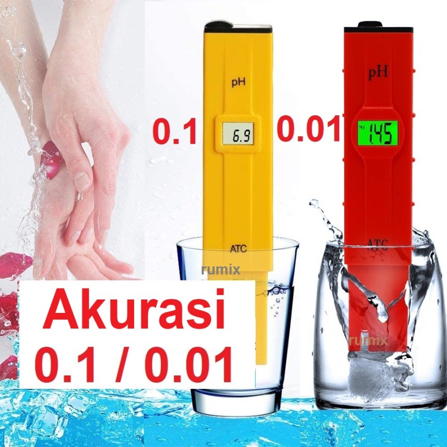 Jual PH Meter Digital Tester Ukur Alat Pengukur Cairan Air ASAM BASA ...