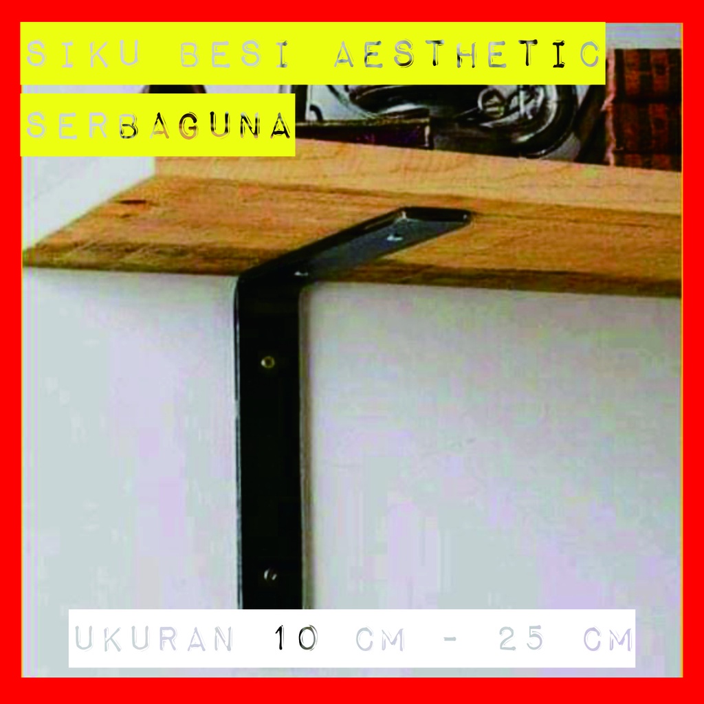 Jual SIKU BESI Aesthetic Serbaguna | Bracket Siku Plat Strip Varian ...